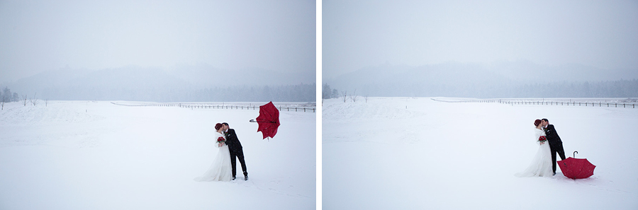 Poroka Nine in Alberta - Evergreen smlednik - Popotniški blog ...