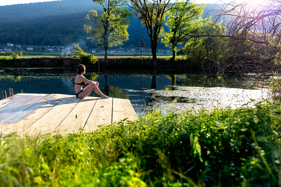 Kolpa in Krka in zadnji vroči poletni dnevi letos, Slovenija ...